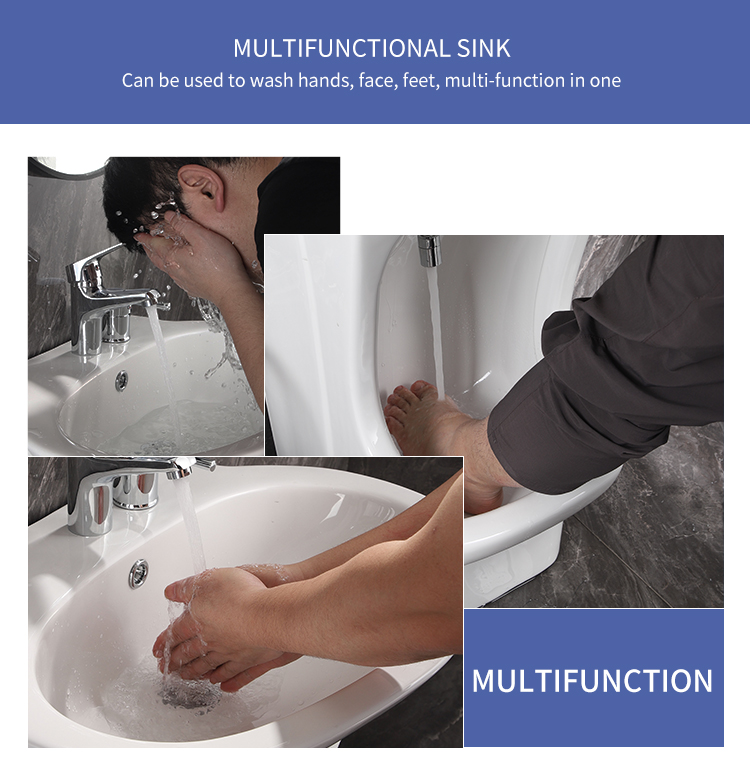 EVOLVE - Ablution Wudu Wash Basin with Dual Level Wash, Foot Wash Space ...